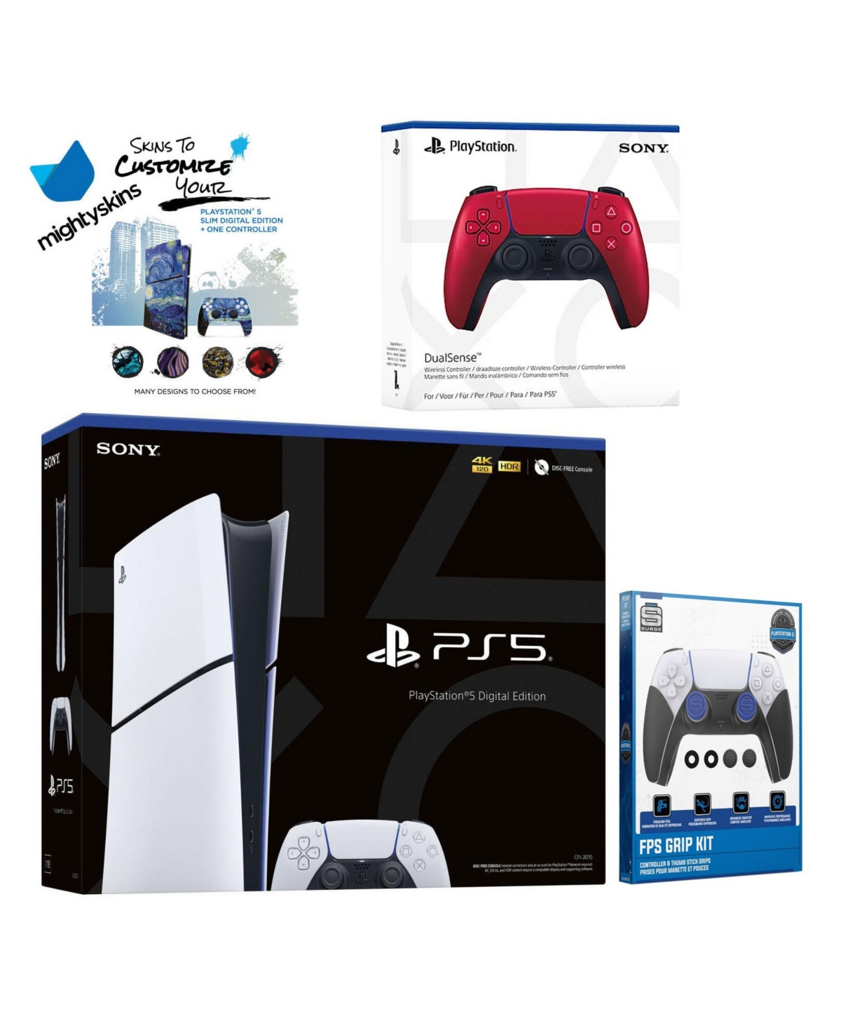 Click here for Sony PlayStation 5 Slim Digital with Extra - Volca... prices