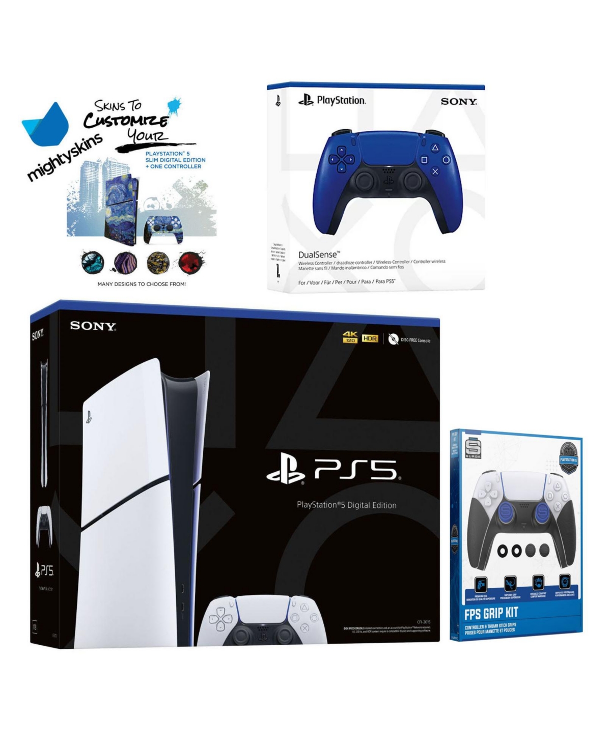 Click here for Sony PlayStation 5 Slim Digital with Extra - Cobal... prices