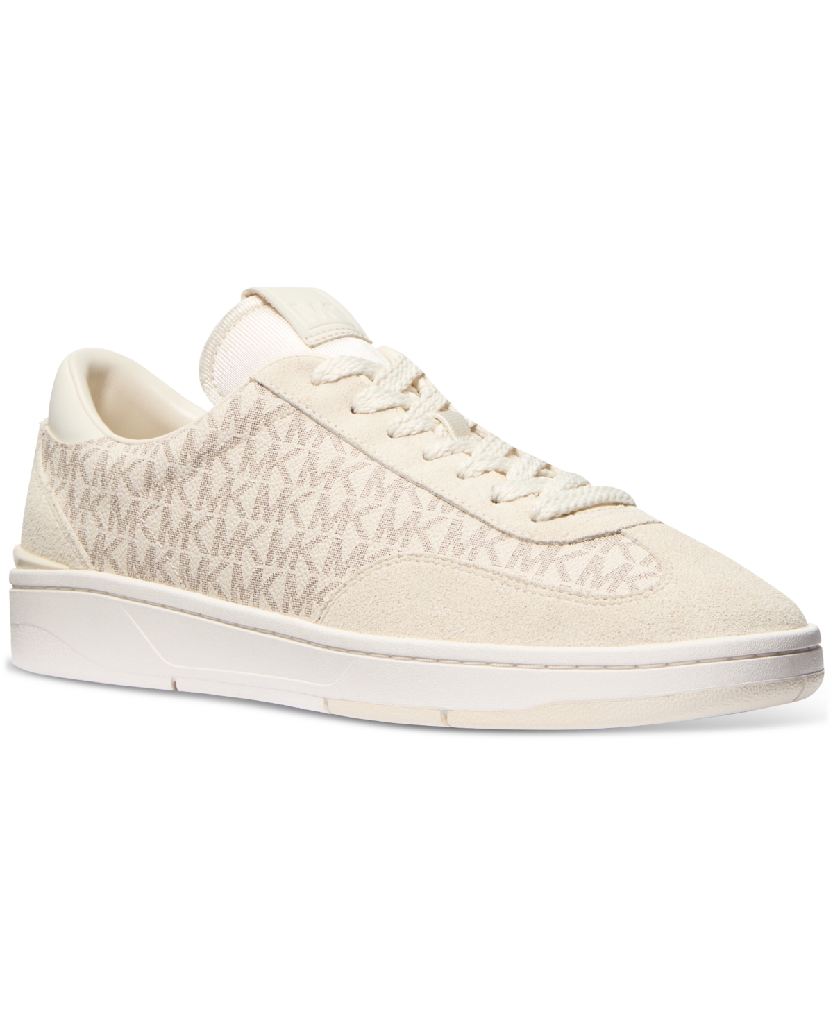 Click here for Michael Kors Mens Wilton Lace-Up Sneakers - Vanill... prices