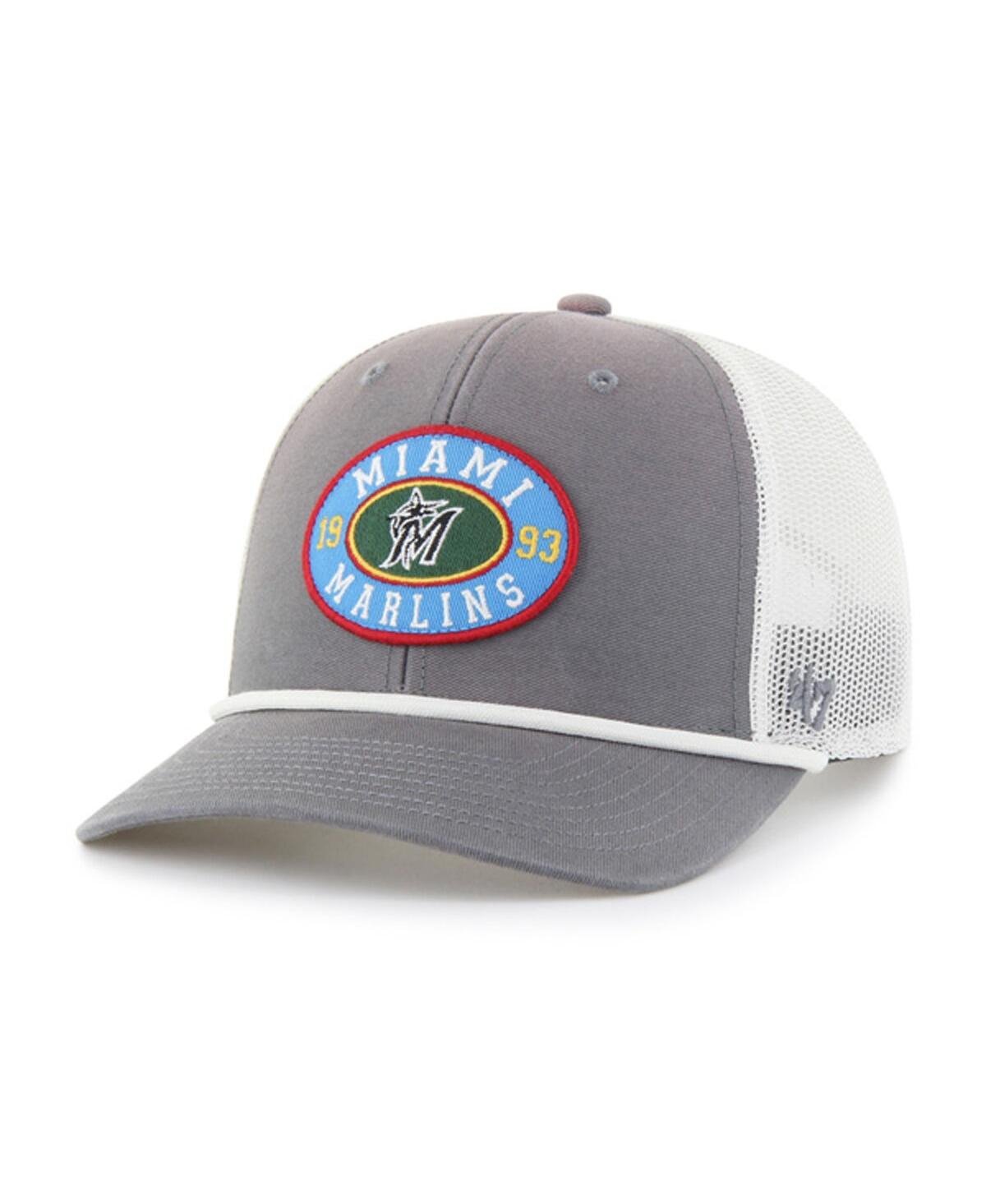 Click here for 47 Brand Mens Gray/White Miami Marlins Tide Sweep... prices