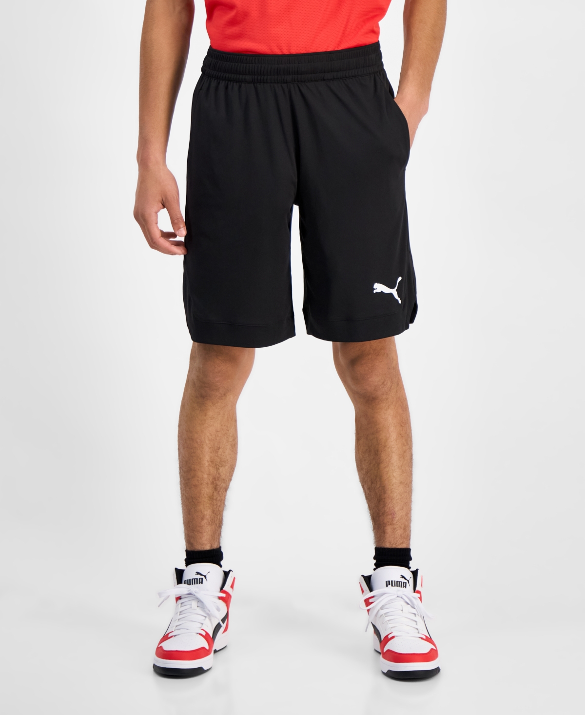 Click here for Puma Mens Rtg Regular-Fit 10 Drawstring Shorts - P... prices