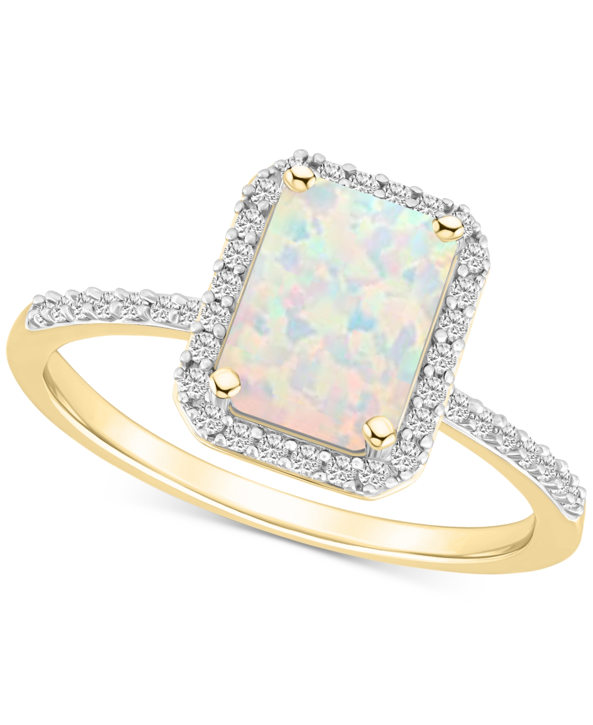 Click here for Lab-Created Ruby (2 ct. t.w.) & Lab-Created White... prices