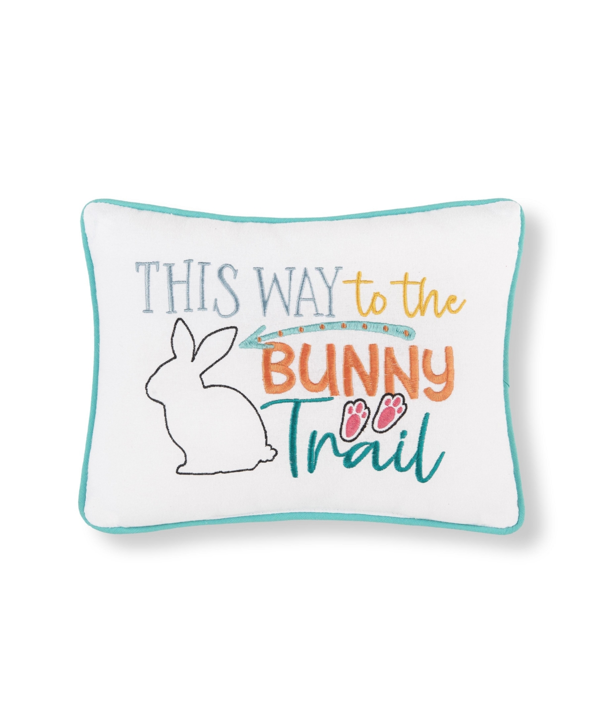 Click here for Easter "This Way to The Bunny Trail" Emb... prices