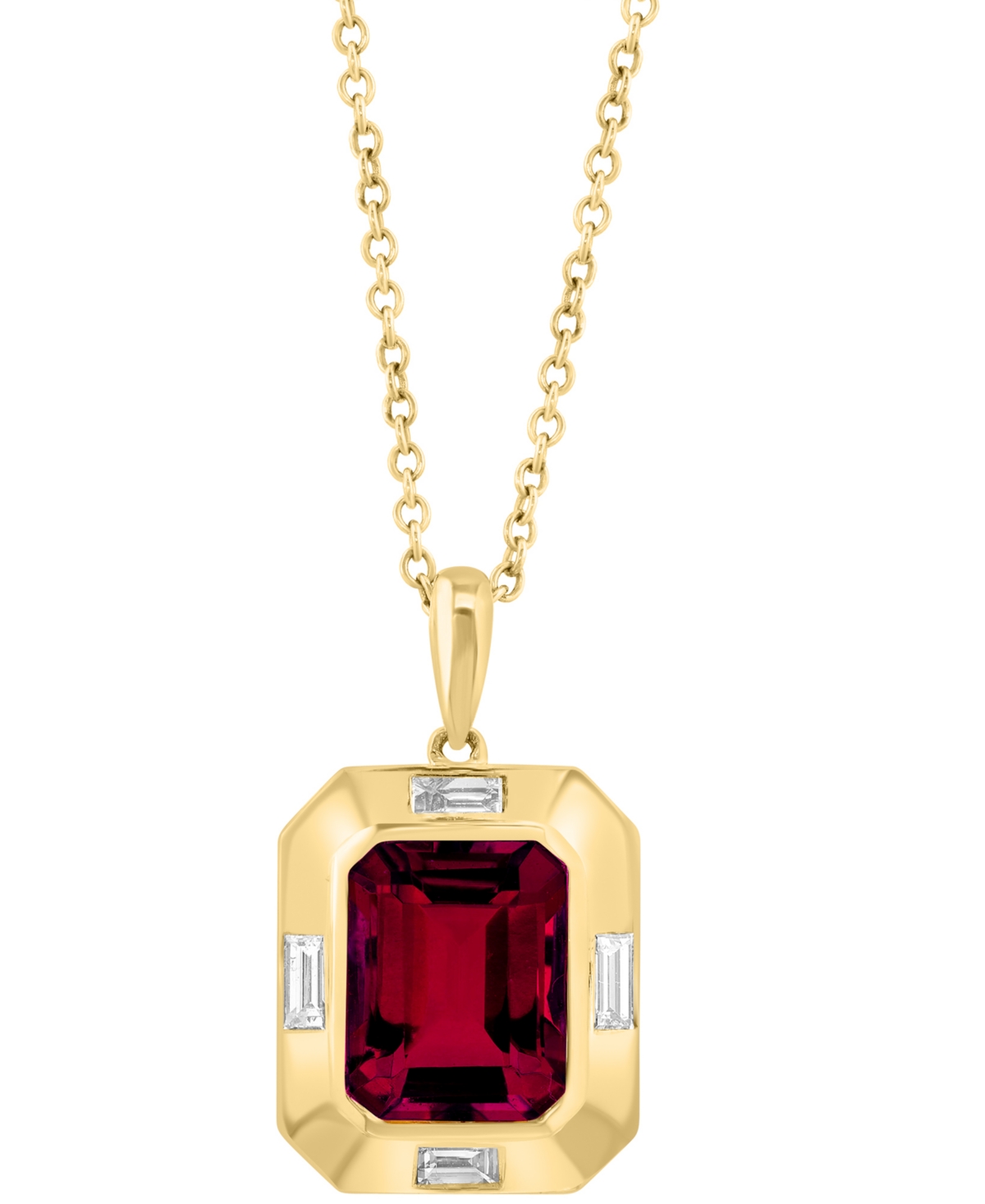 Click here for Effy Garnet (3 ct. t.w.) & White Topaz (1/5 ct. t.... prices