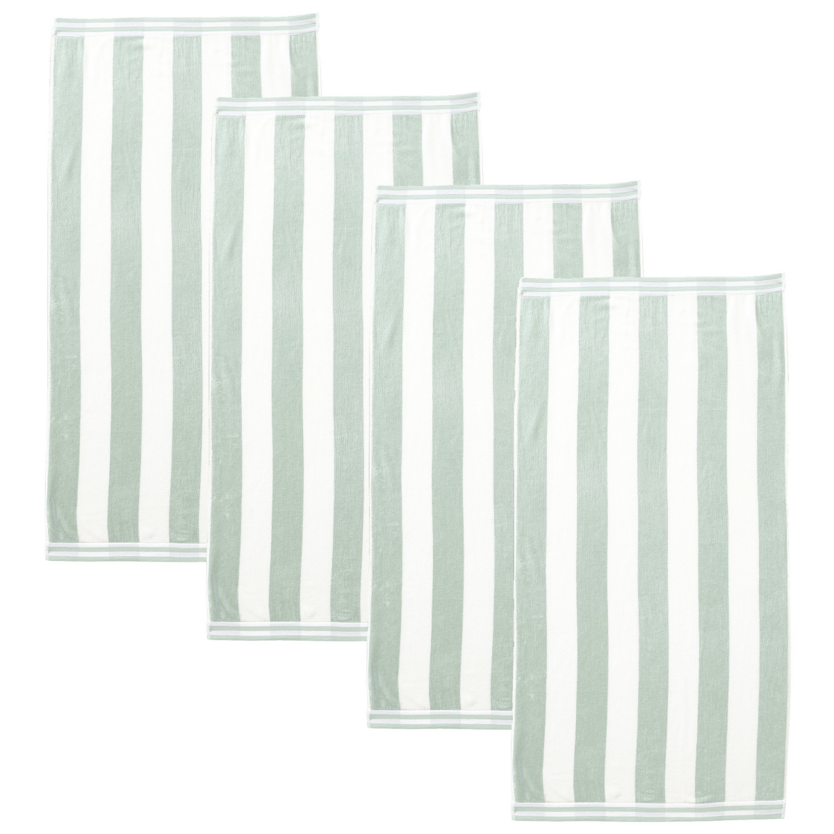 Click here for Linery & Co. 100 Cotton Velour Cabana Stripe Overs... prices