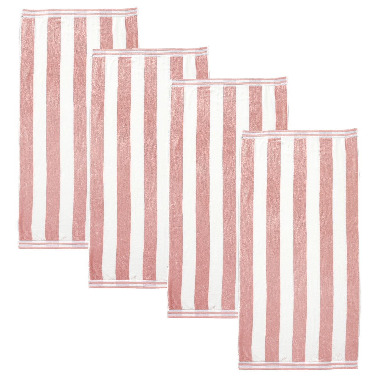 Click here for Linery & Co. 100 Cotton Velour Cabana Stripe Overs... prices