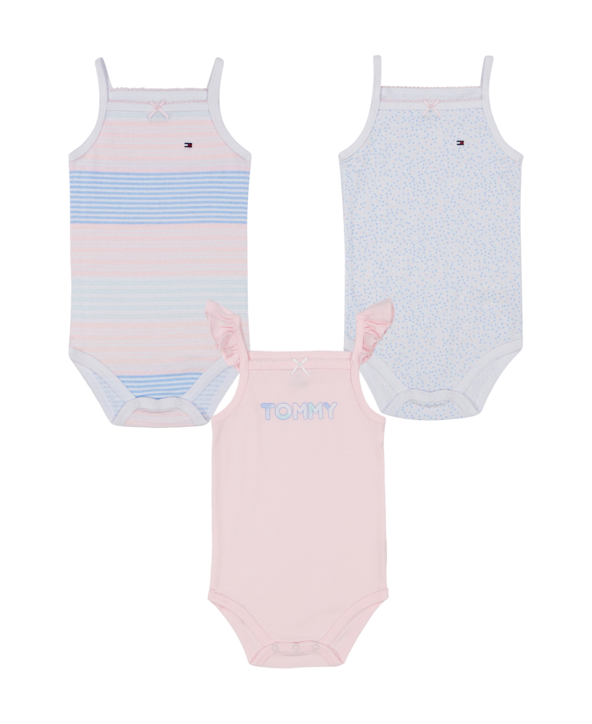Click here for Tommy Hilfiger Baby Girls 3-Pack Pastel Patterns T... prices