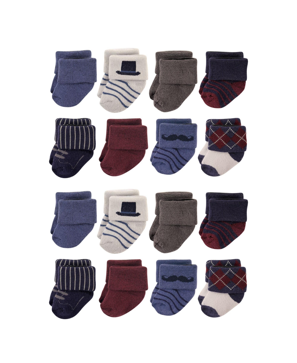 Click here for Hudson Baby Baby Boys Hudson Gentle Cotton-Blend N... prices