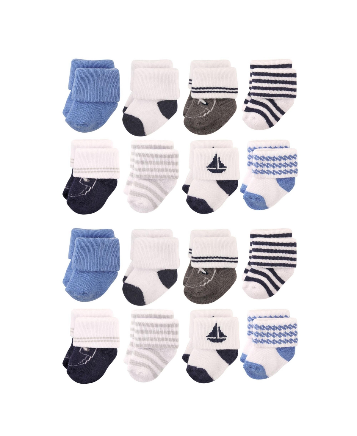 Click here for Hudson Baby Baby Boys Hudson Gentle Cotton-Blend N... prices