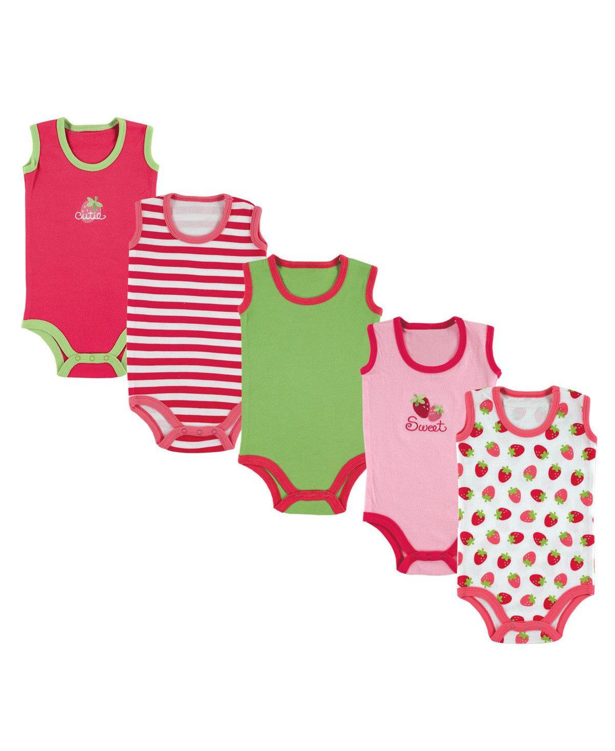 Click here for Luvable Friends Baby Girls Breathable Cotton Sleev... prices