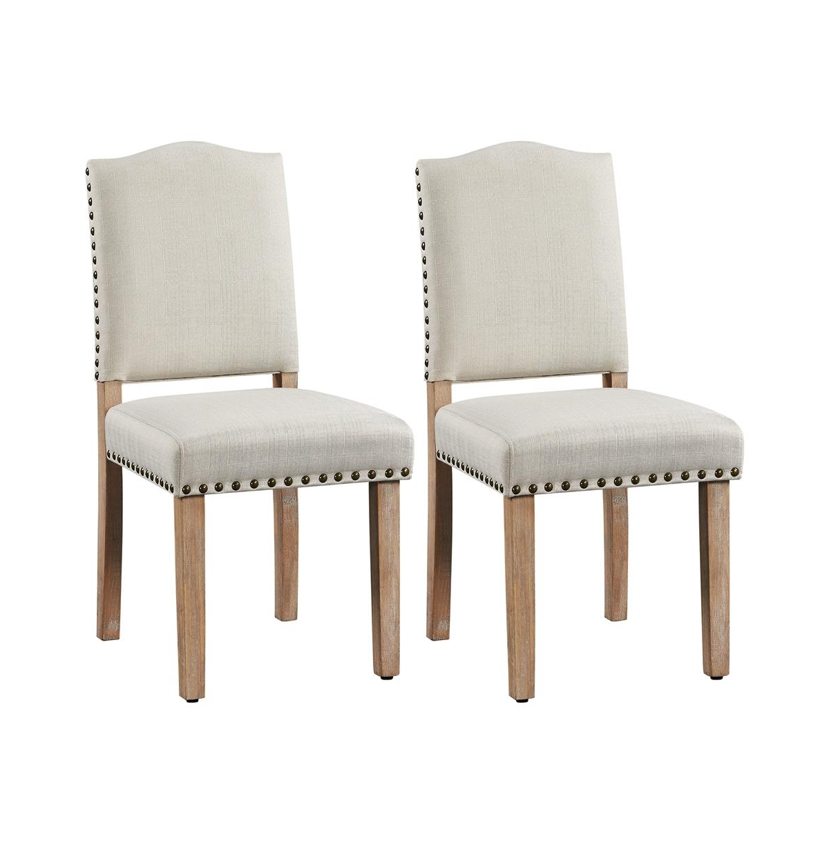 Click here for Yaheetech 2PCS Upholstered Kitchen Chairs Dining R... prices