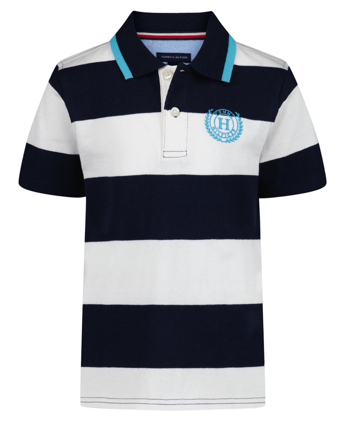 Click here for Tommy Hilfiger Big Boys Mariner Stripe Polo Shirt... prices