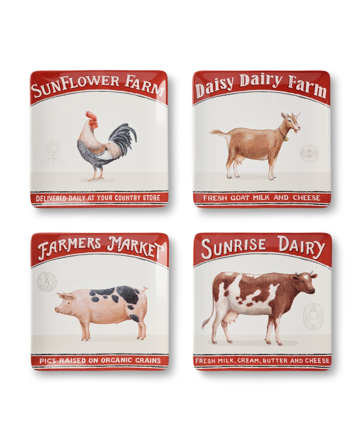 Click here for Certified International Vintage Farm Dinner Plates... prices