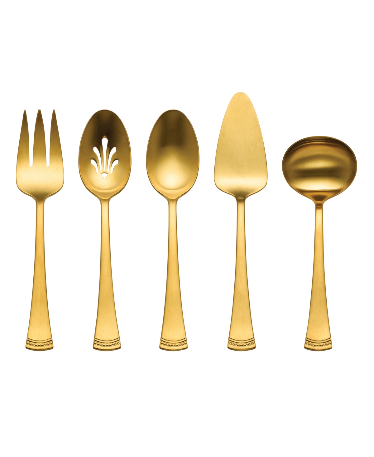 Click here for Lenox Portola Satin Gold 5-Pc. Hostess Set - Gold prices