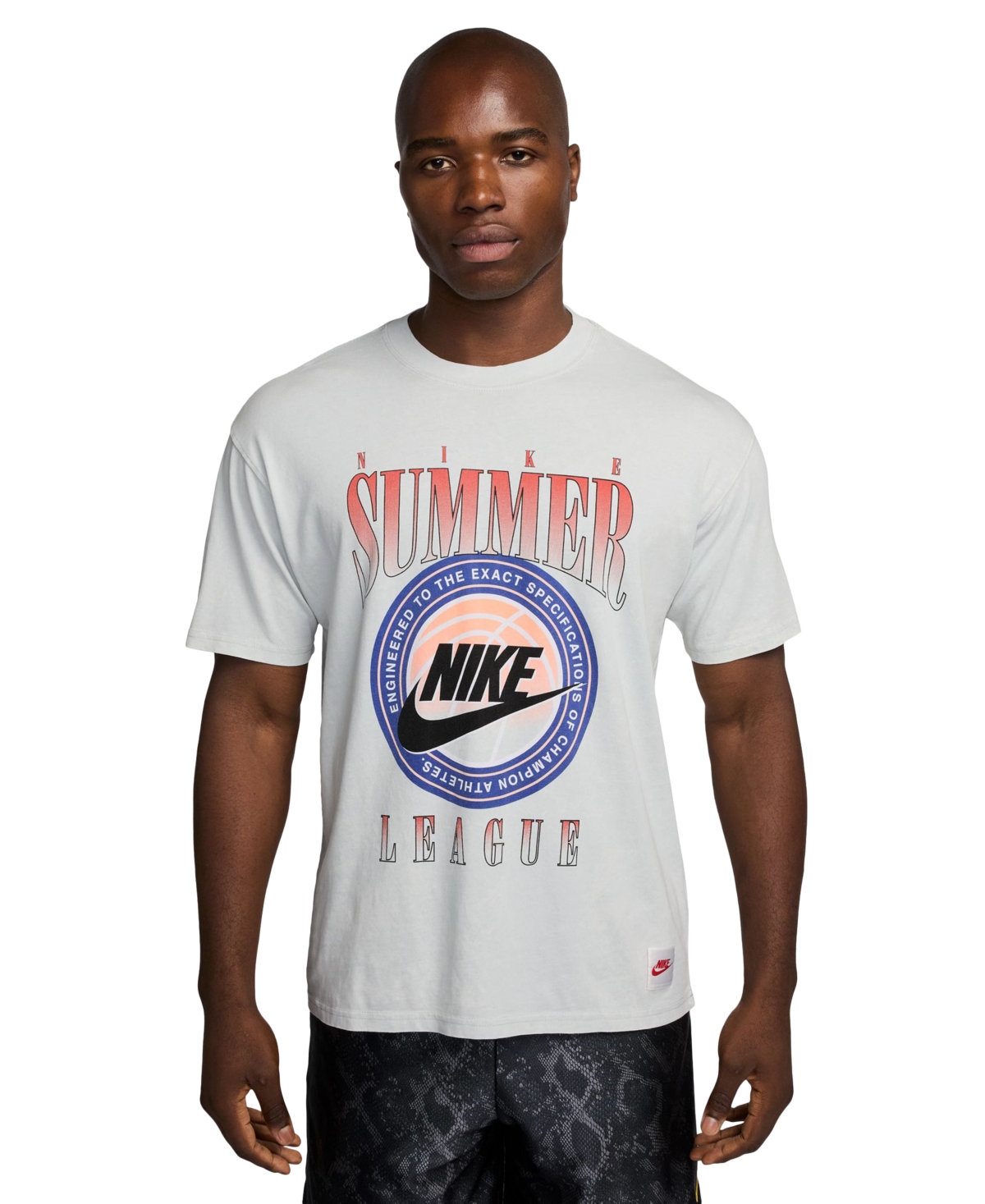 Click here for Nike Mens Summer League Logo Basketball T-Shirt -... prices