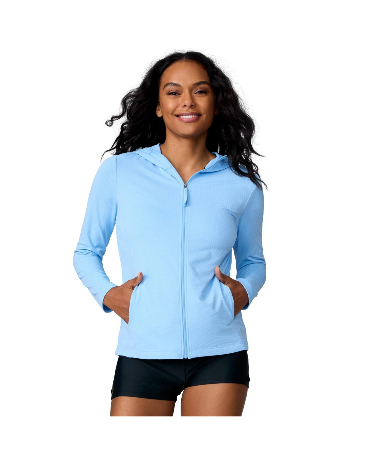 Click here for Free Country Womens SunFree Full Zip Upf Sunshirt... prices
