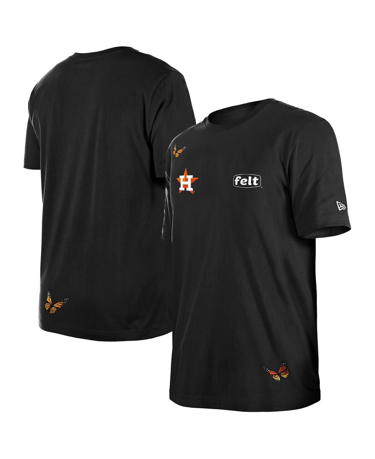 Click here for New Era x Felt MensÂ Black Houston Astros T-Shirt... prices