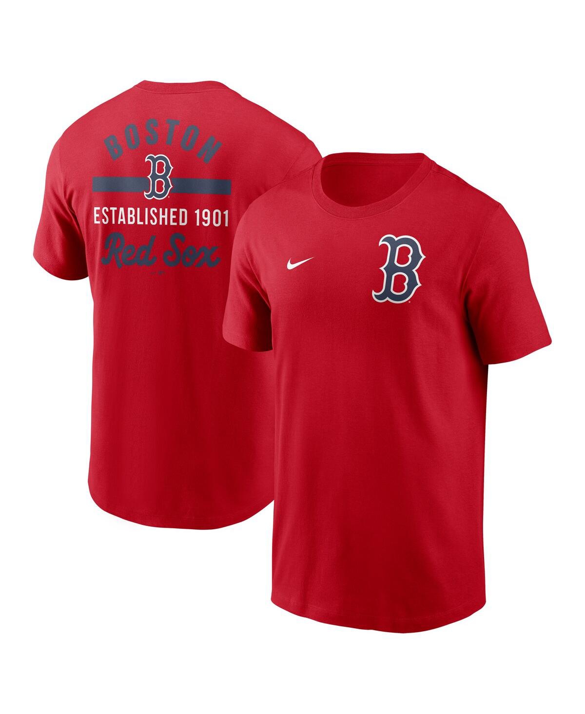 Click here for Nike Mens Red Boston Red Sox 2-Hit T-Shirt - Red prices