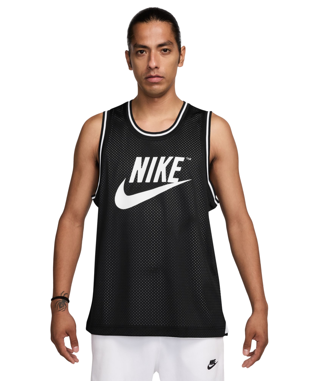 Click here for Nike Mens Reversible Futura Logo Tank Top - Black/... prices