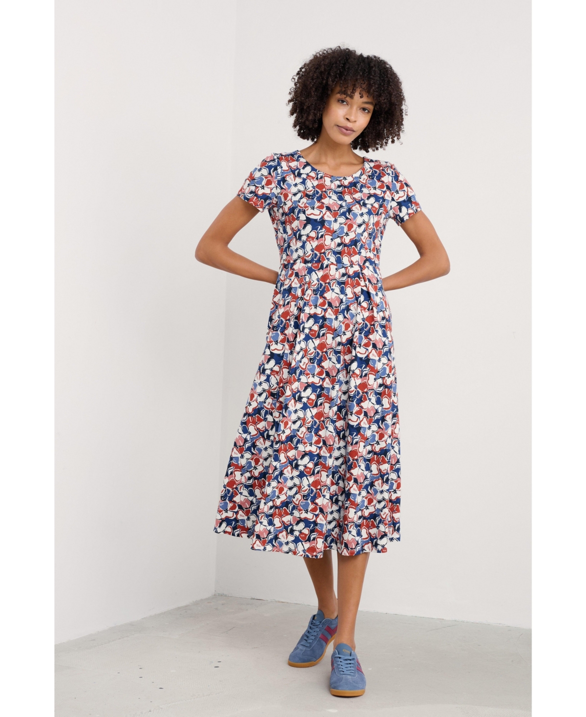 Click here for Seasalt Cornwall Womens S/S Veronica Dress - Campi... prices