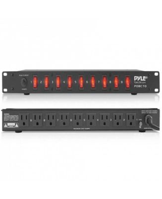 Pyle 15 Amp Power Supply Control Unit – Rack Mountable with 9 Outlets ...