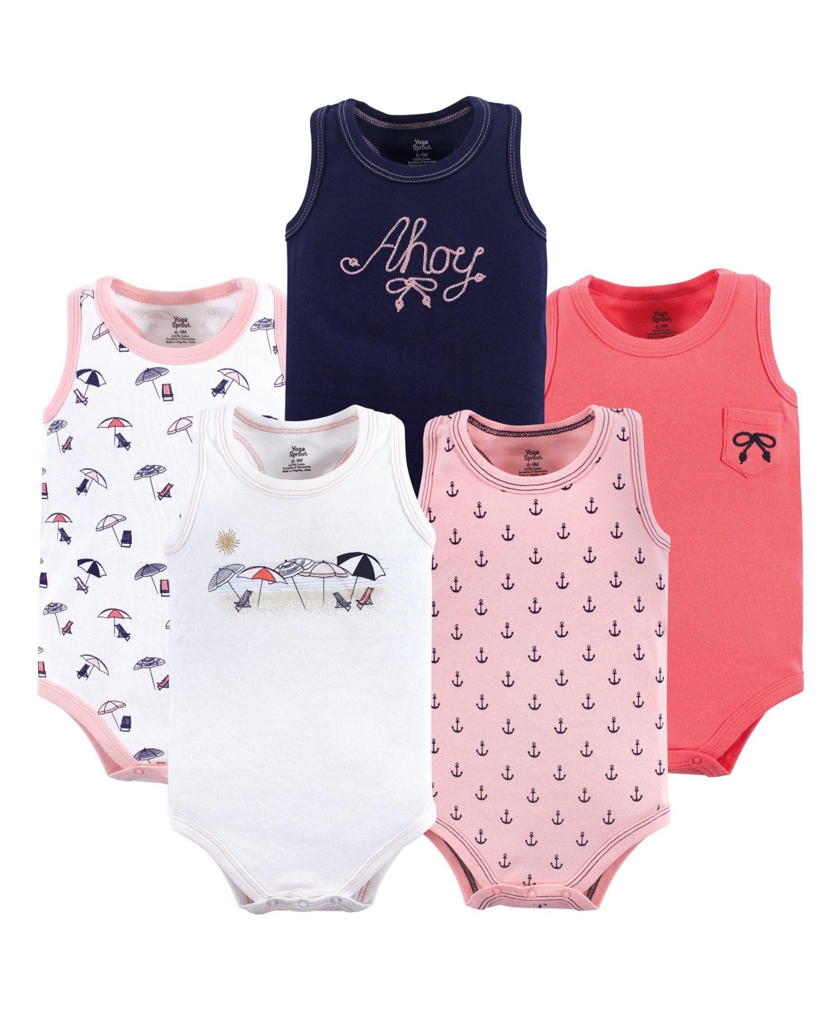 Click here for Yoga Sprout Baby Boy Cotton Bodysuits 5pk  Adventu... prices