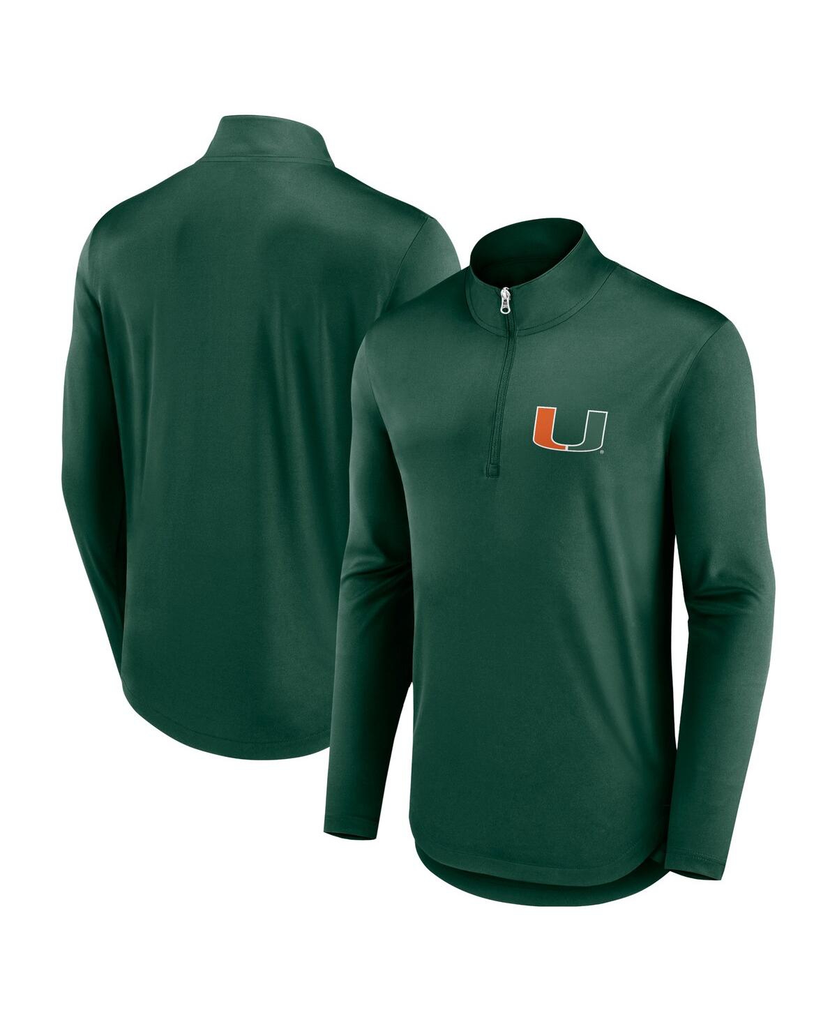 Click here for Fanatics Mens Green Miami Hurricanes Quarterback M... prices