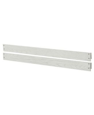 Westwood Design Foundry Traditional Wood Bed Rails in White Dove - Macy's