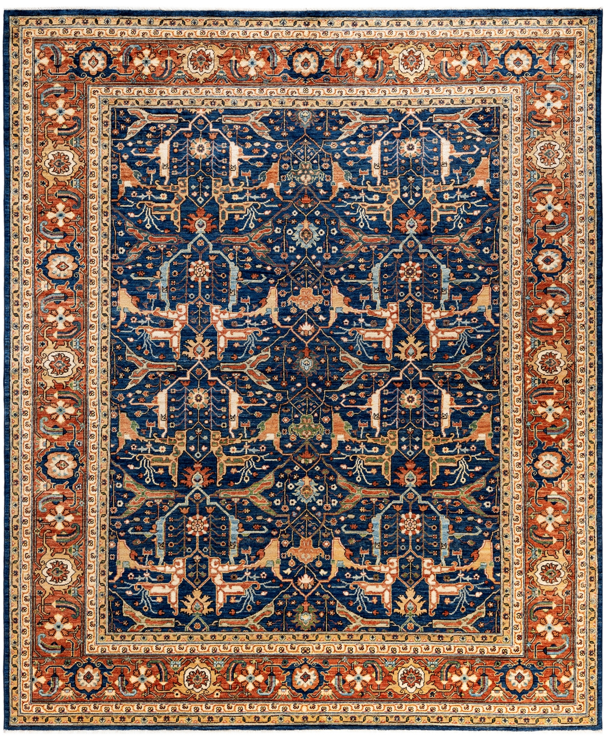 Click here for Adorn Hand Woven Rugs Serapi M1945 81x99 Area Rug... prices