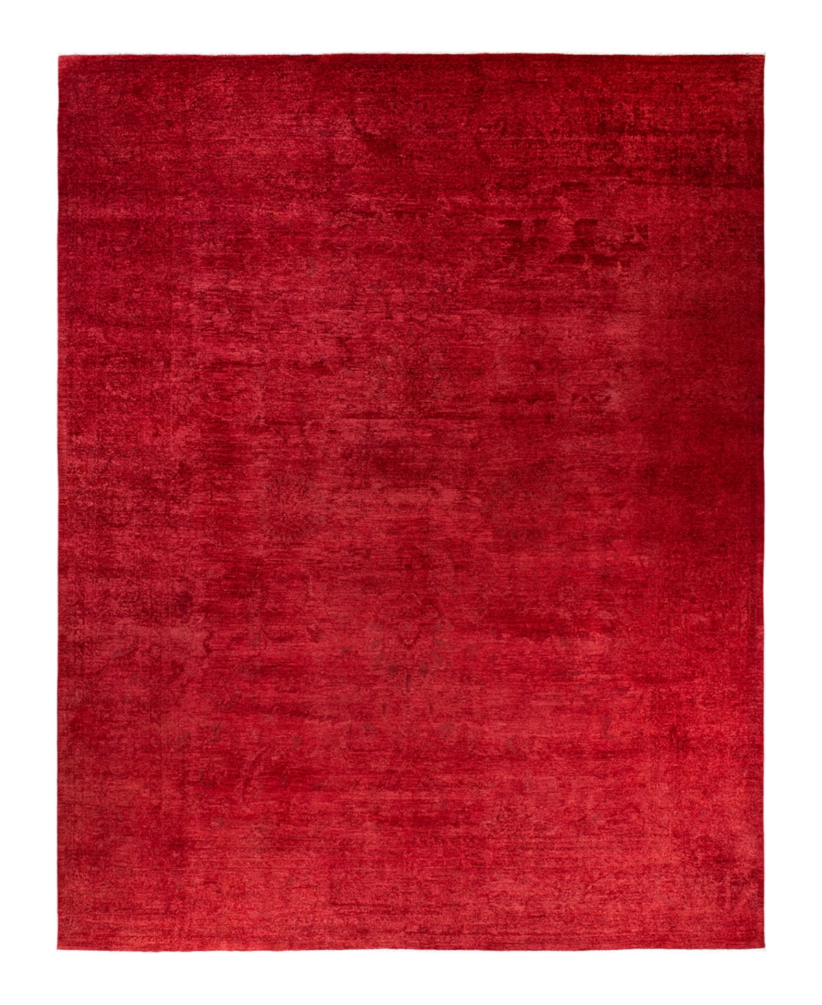 Adorn Hand Woven Rugs Vibrance M1660 1110x149 Area Rug - Red