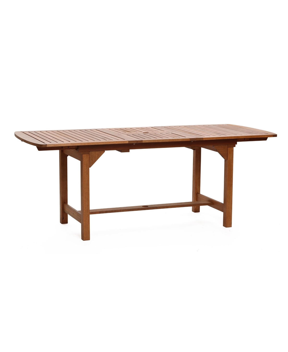 Click here for LuxenHome Natural Solid Wood 60-78 Extending Round... prices