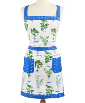 Martha Stewart Collection Hand Picked Herbs Embroidered Apron, Created ...