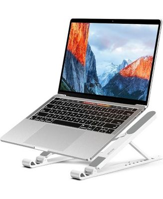LS01 Pro Ergonomic Laptop Stand, Plastic Laptop Riser, Portable and ...