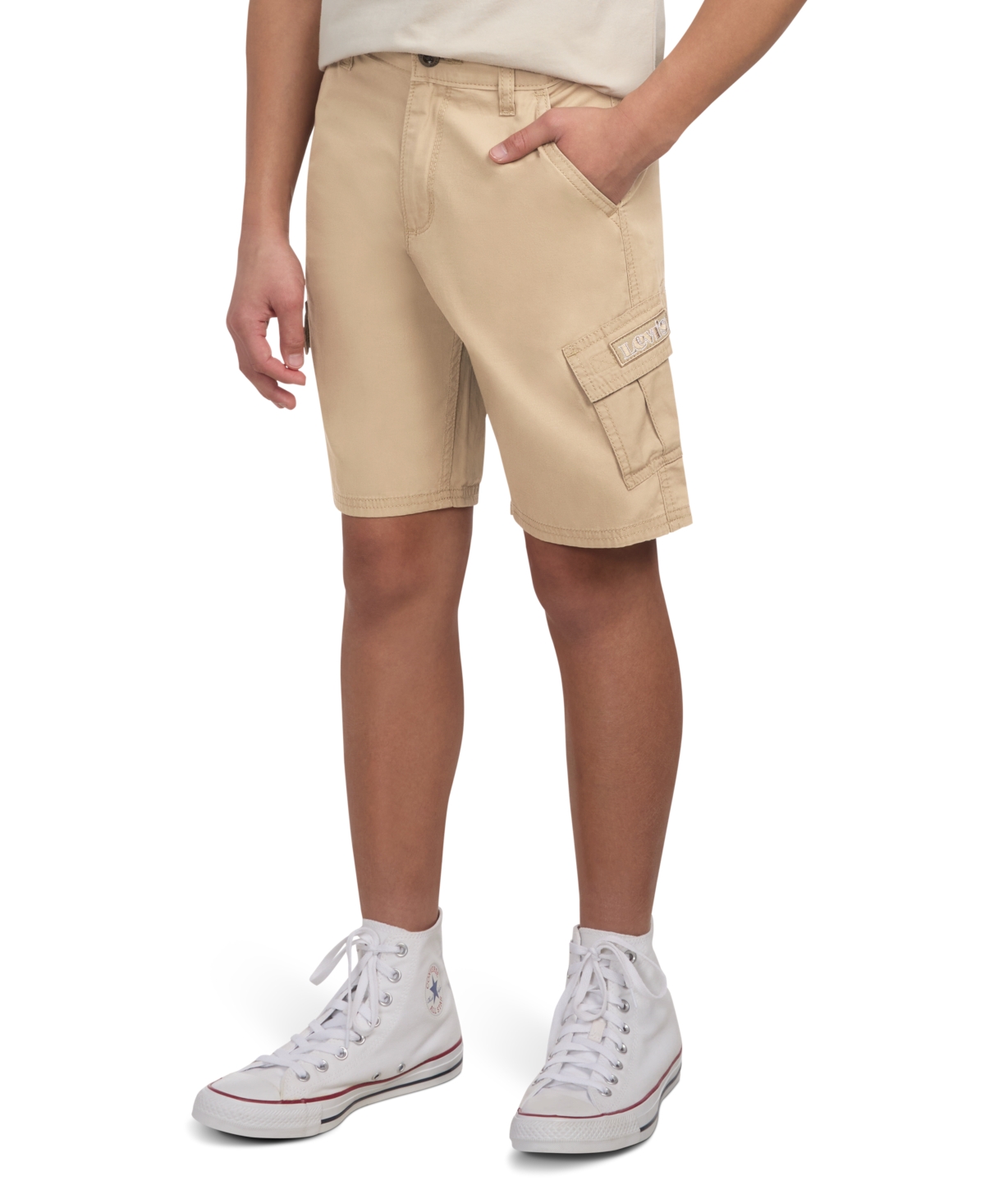 Click here for Levis Big Boys Adjustable Waistband Cargo Pocket S... prices