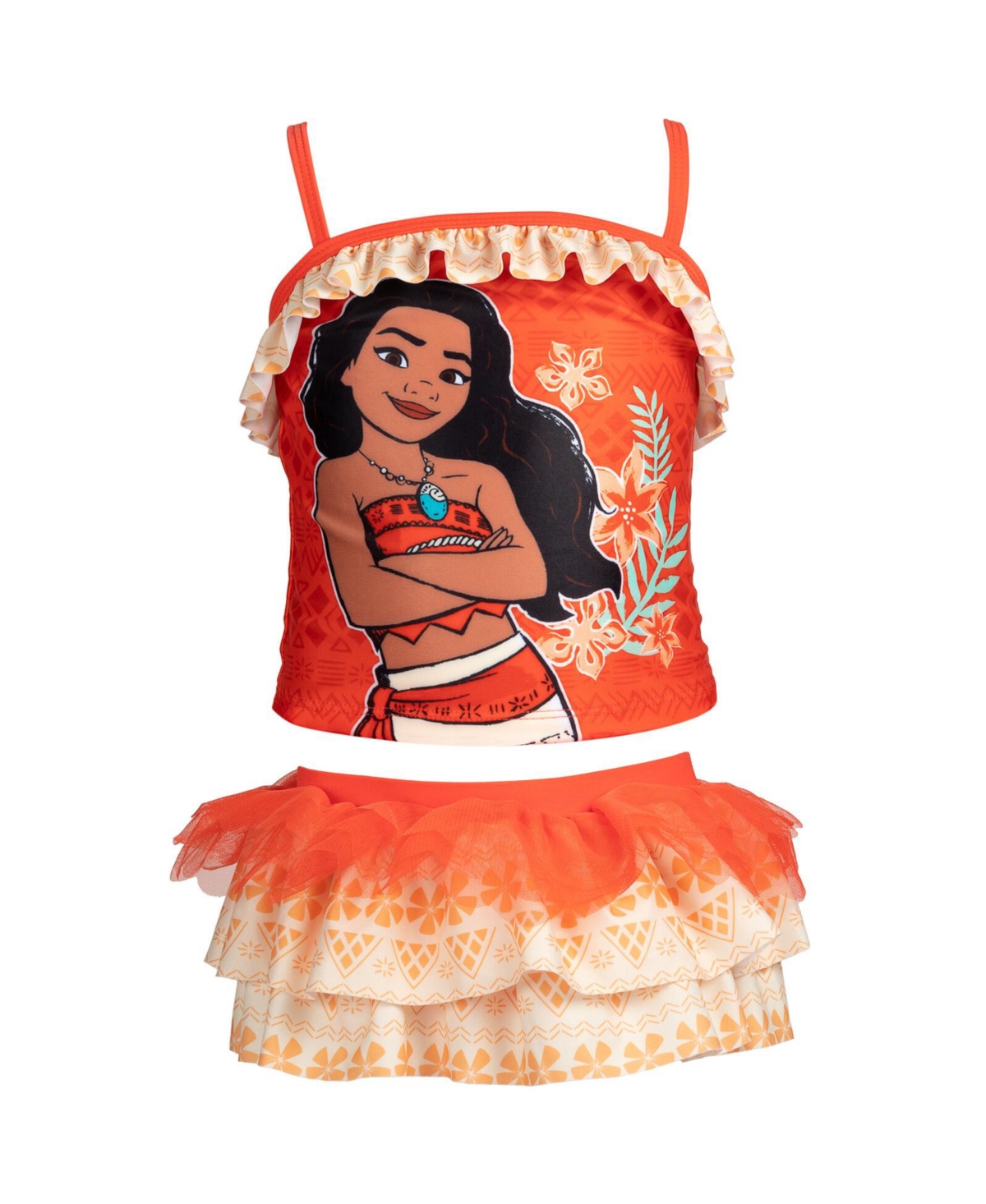 Click here for Moana Toddler Girls Princess Upf 50+ Tankini Top a... prices