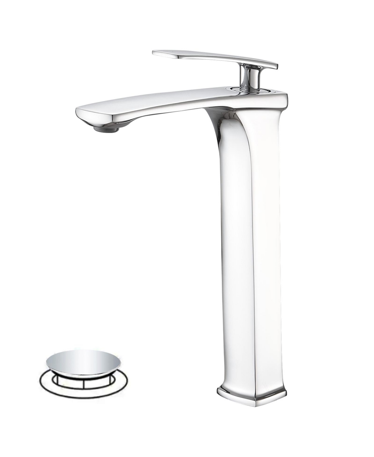 Click here for Single Hole Single Handle Bathroom Vessel Sink Fau... prices