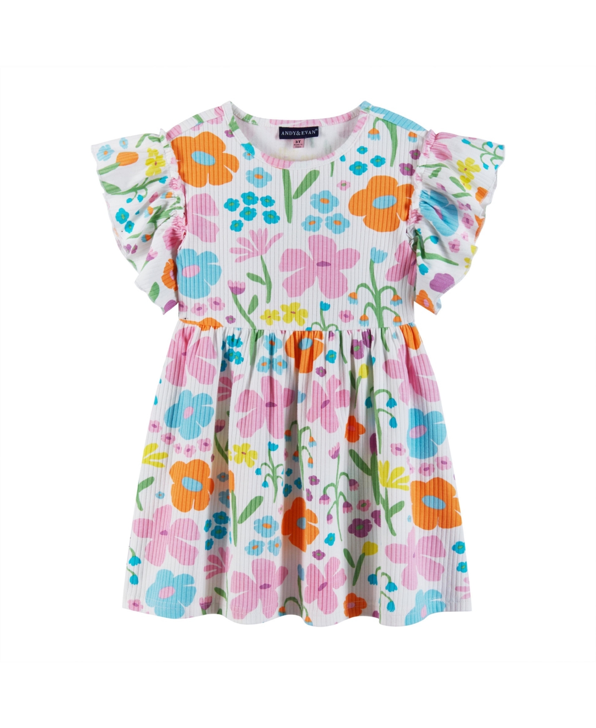 Click here for Andy & Evan Toddler Girls Toddler/Child White Flor... prices