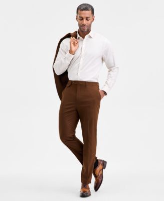 Tayion Collection Men's Classic-Fit Solid Suit Separate Pants - Macy's