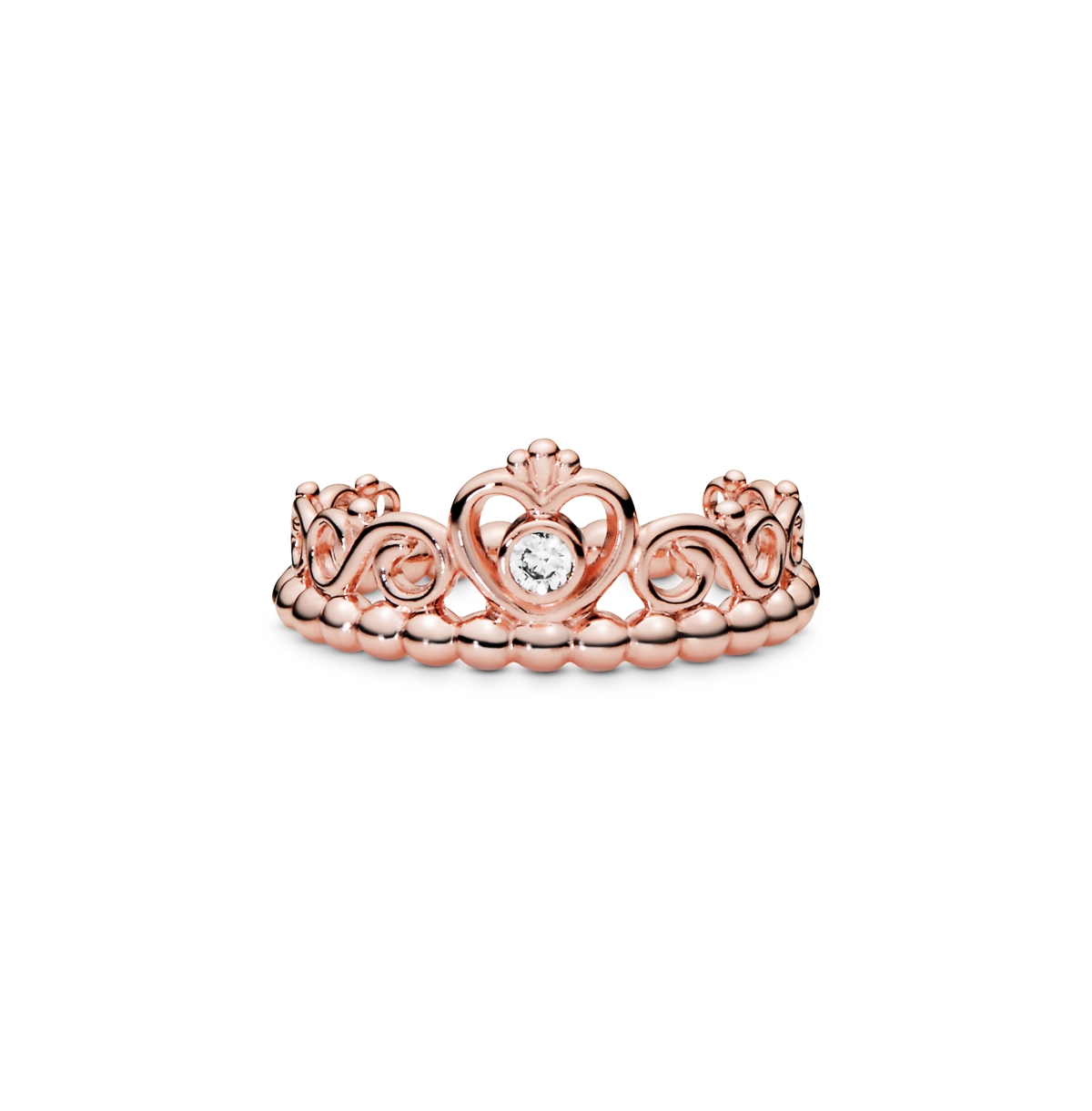Click here for Pandora Gold-Plated Princess Tiara Crown Ring - Ro... prices