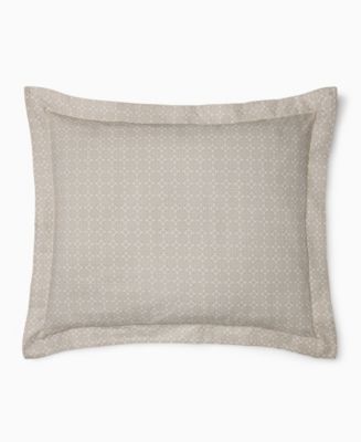 SFERRA Sassetta Geometric Design Sham, Standard - Macy's