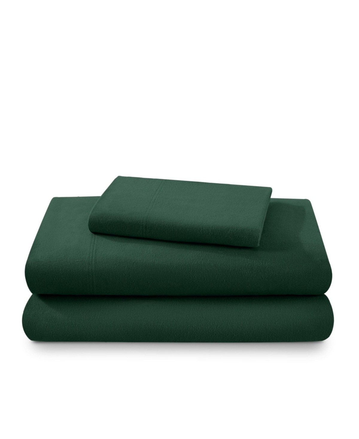 Click here for Bare Home Cotton Flannel Sheet Set - Forest green prices