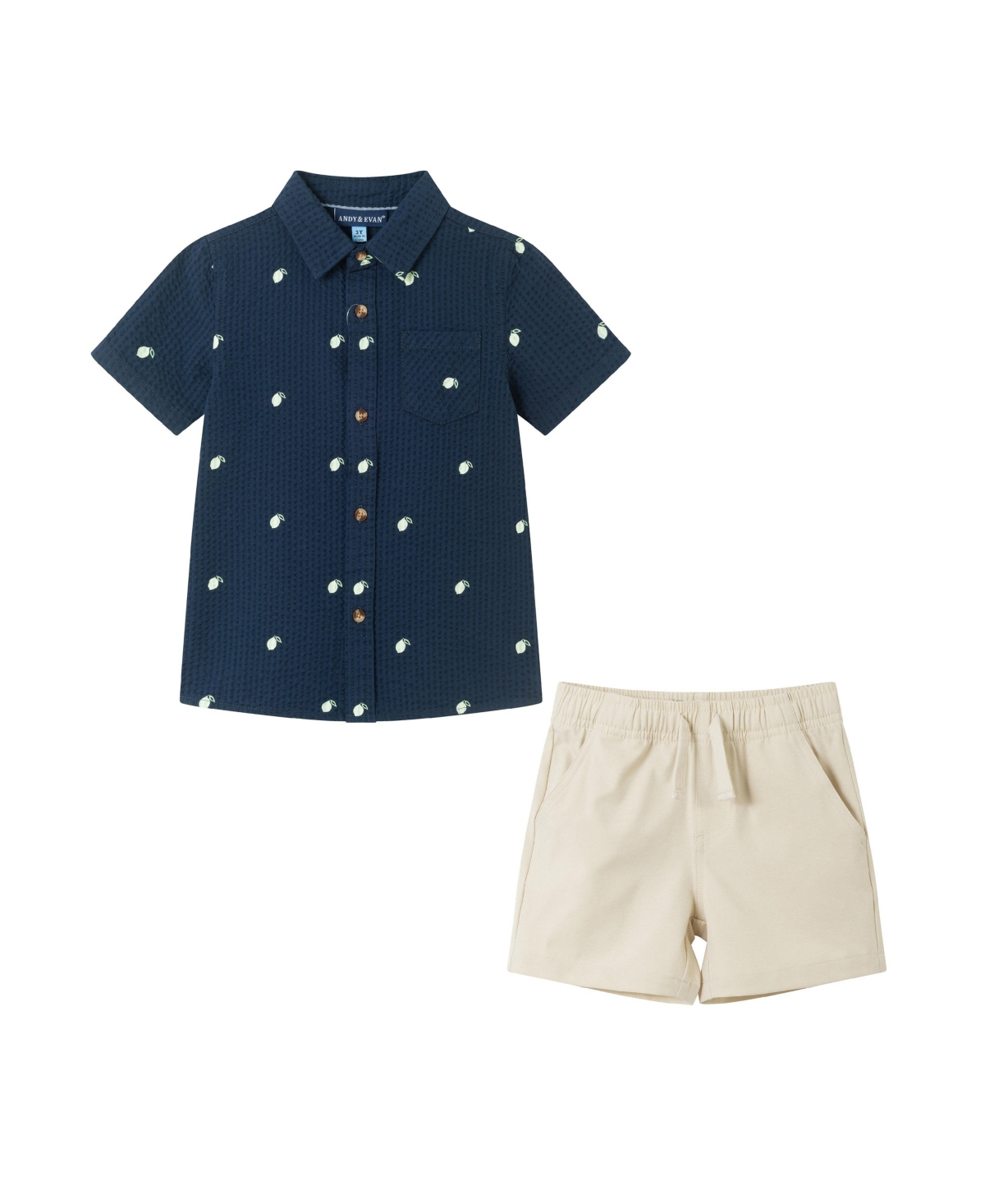 Click here for Andy & Evan Toddler Boys Toddler/Child Navy Limes... prices