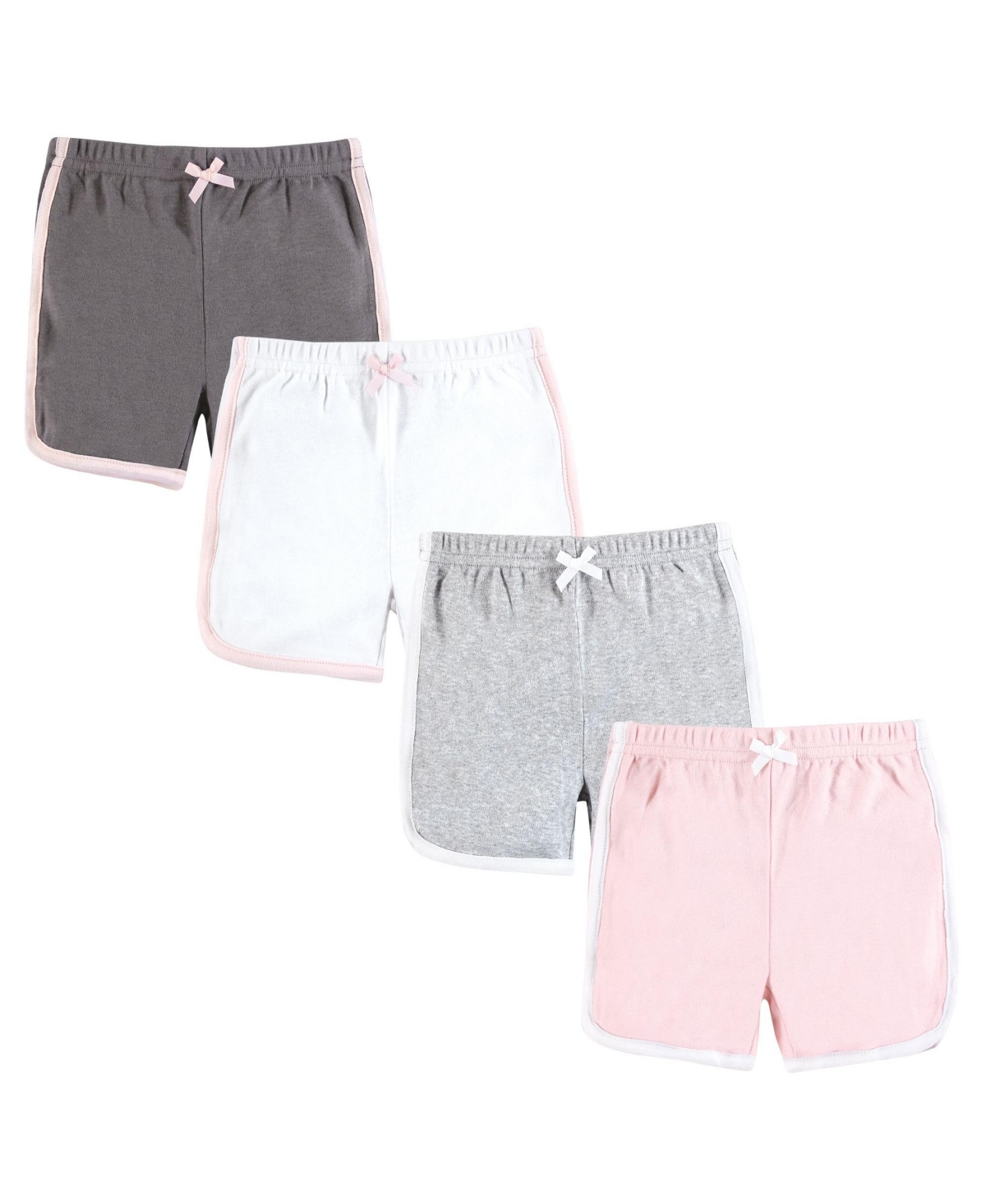 Click here for Hudson Baby Baby Girls Shorts Bottoms 4-Pack - Pin... prices
