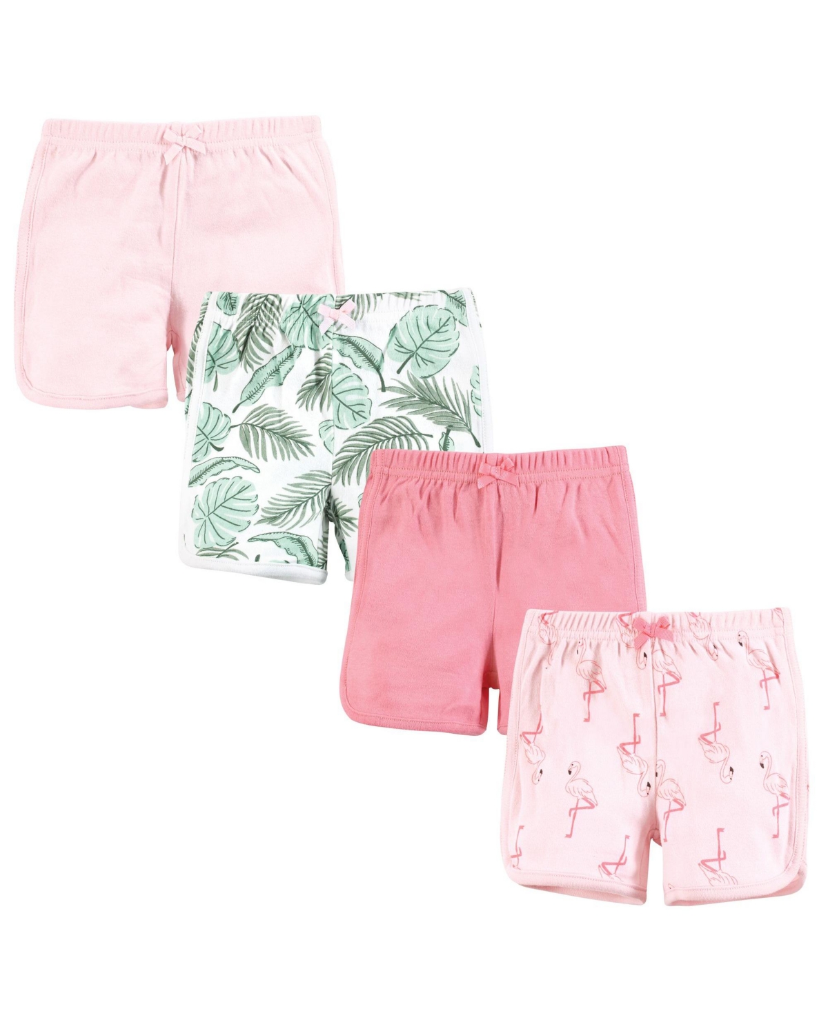 Click here for Hudson Baby Baby Girls Shorts Bottoms 4-Pack - Pal... prices