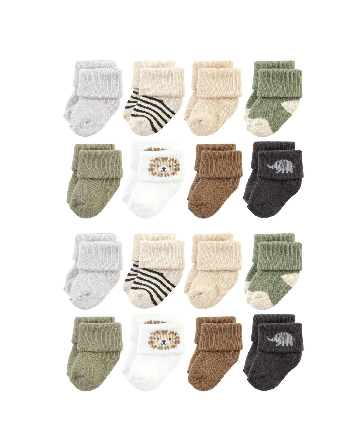 Click here for Hudson Baby Baby Boys Hudson Gentle Cotton-Blend N... prices