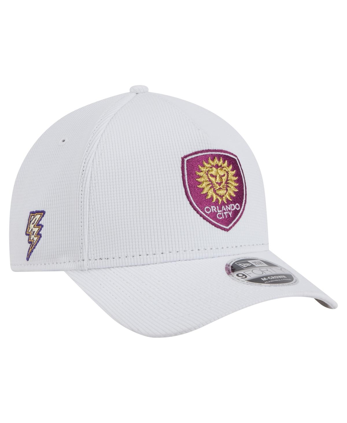 Click here for New Era Mens White Orlando City Sc 2025 Jersey Hoo... prices