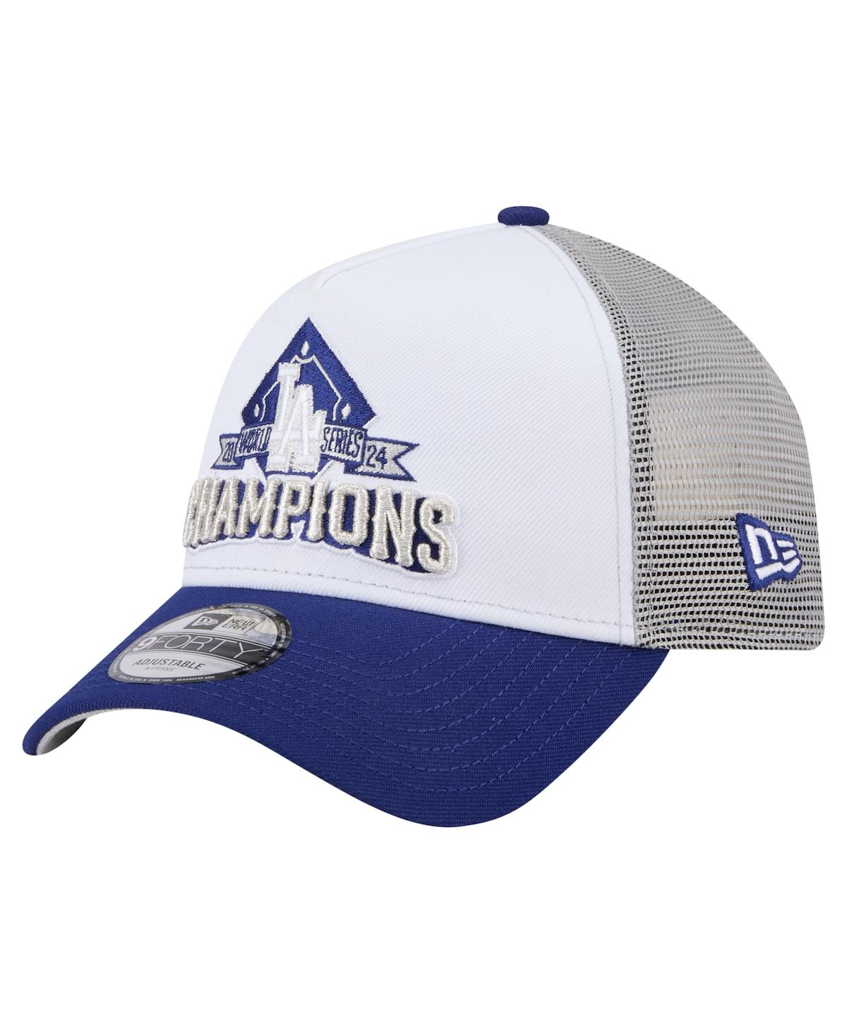 Click here for New Era Mens White Los Angeles Dodgers 2024 World... prices