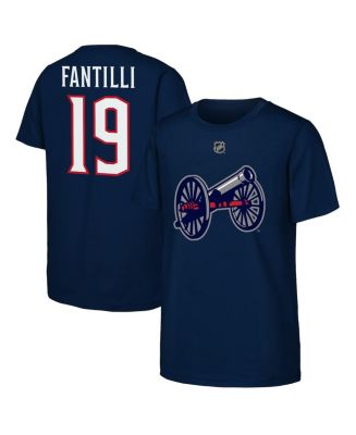 Outerstuff Big Boys and Girls Adam Fantilli Navy Columbus Blue Jackets ...