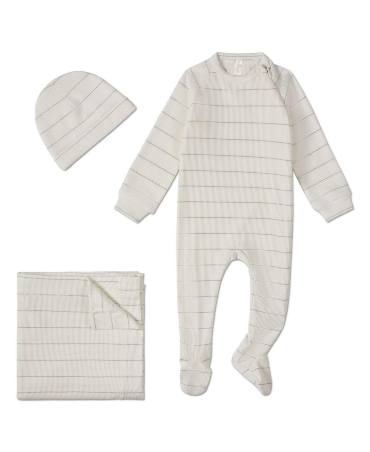Click here for MeMoi Baby Girls 3 Piece Unisex Ribbed Shimmer Str... prices
