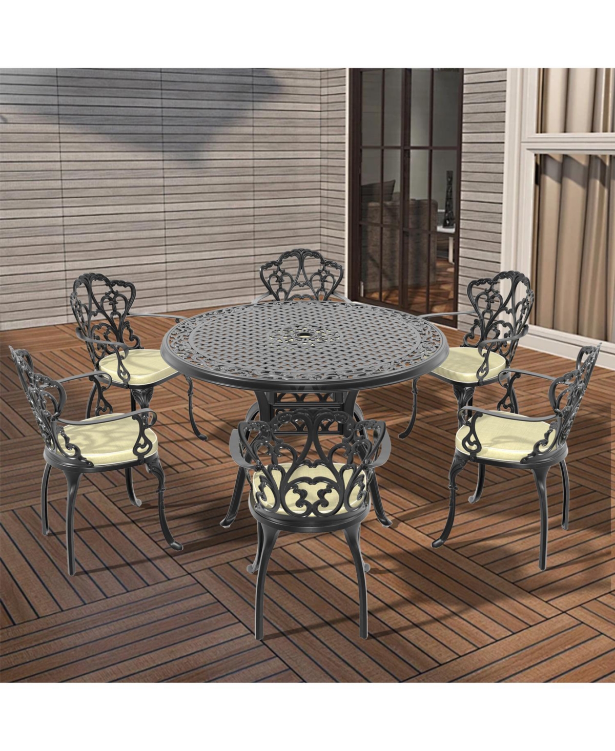 Click here for Streamdale (Cushions In Random Colors)7-Piece Set... prices